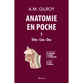 Anatomie en poche. Tome 1 : Tête - Cou - Dos - Editions Maloine